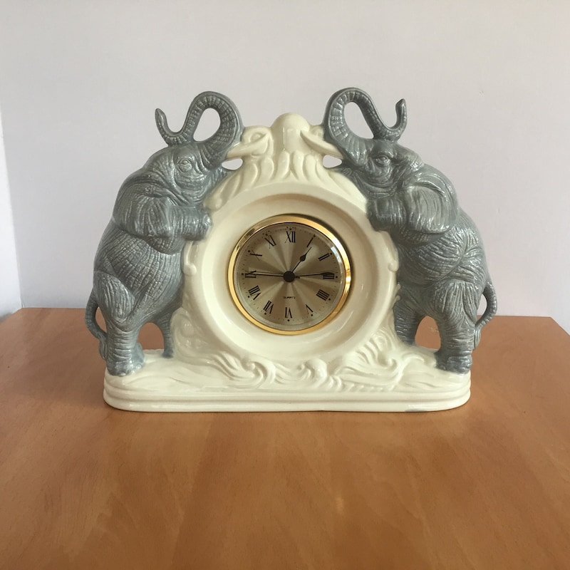 Elephant Clock - Etsy