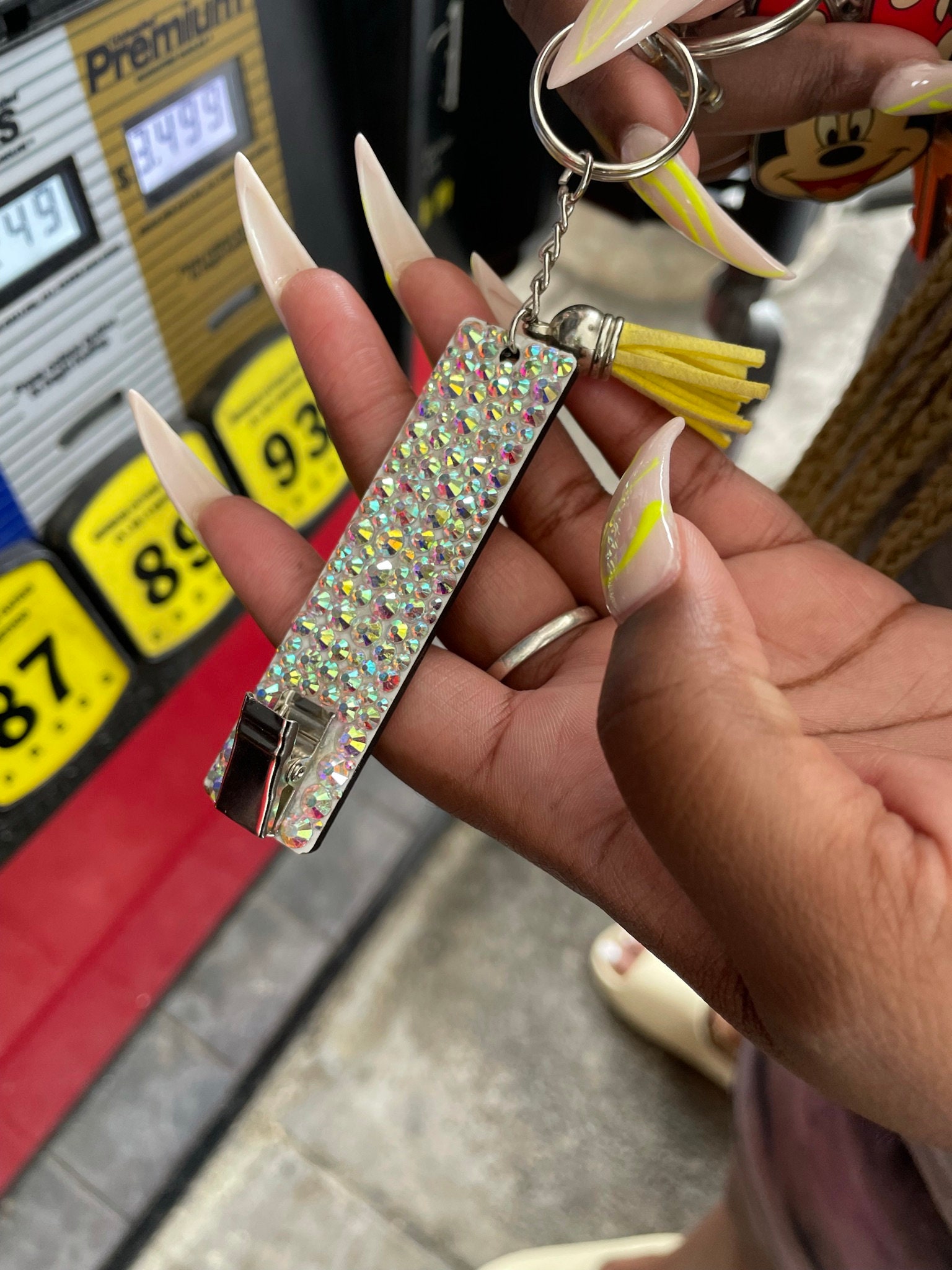 Credit Card/ Debit Card Snatcher keychain - Etsy UK