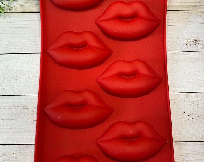 MINI Lips Silicone Candy Mold-chocolate Mold-cake Decorating Tools ...