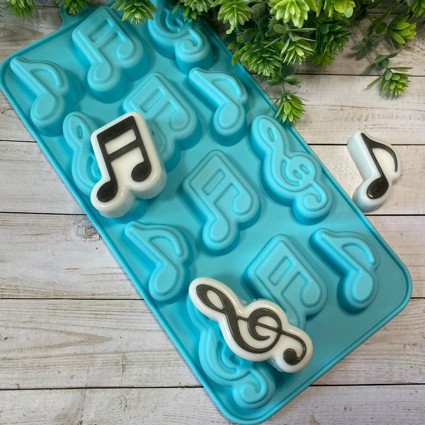 Musical Notes Mold - Etsy