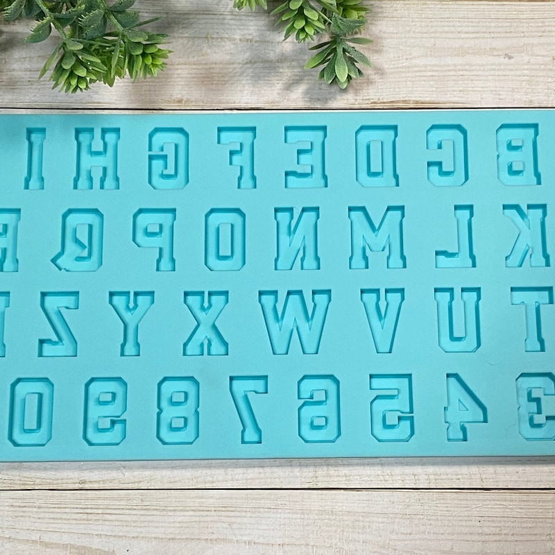Alphabet Fondant Mold - Etsy