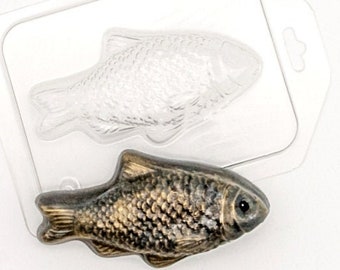 Bass Fish Lollipop Chocolate Candy Mold 3335 - Etsy