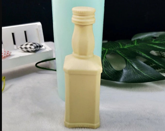 Whiskey Bottle Shaped Mold-bottle Mold-silicone Mold-3d Mold-alcohol ...