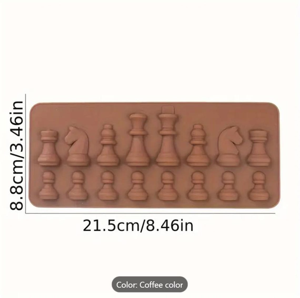 Chess Shaped Silicone Molds: Chocolate, Ice, Cake Décor Qty 1 - Etsy