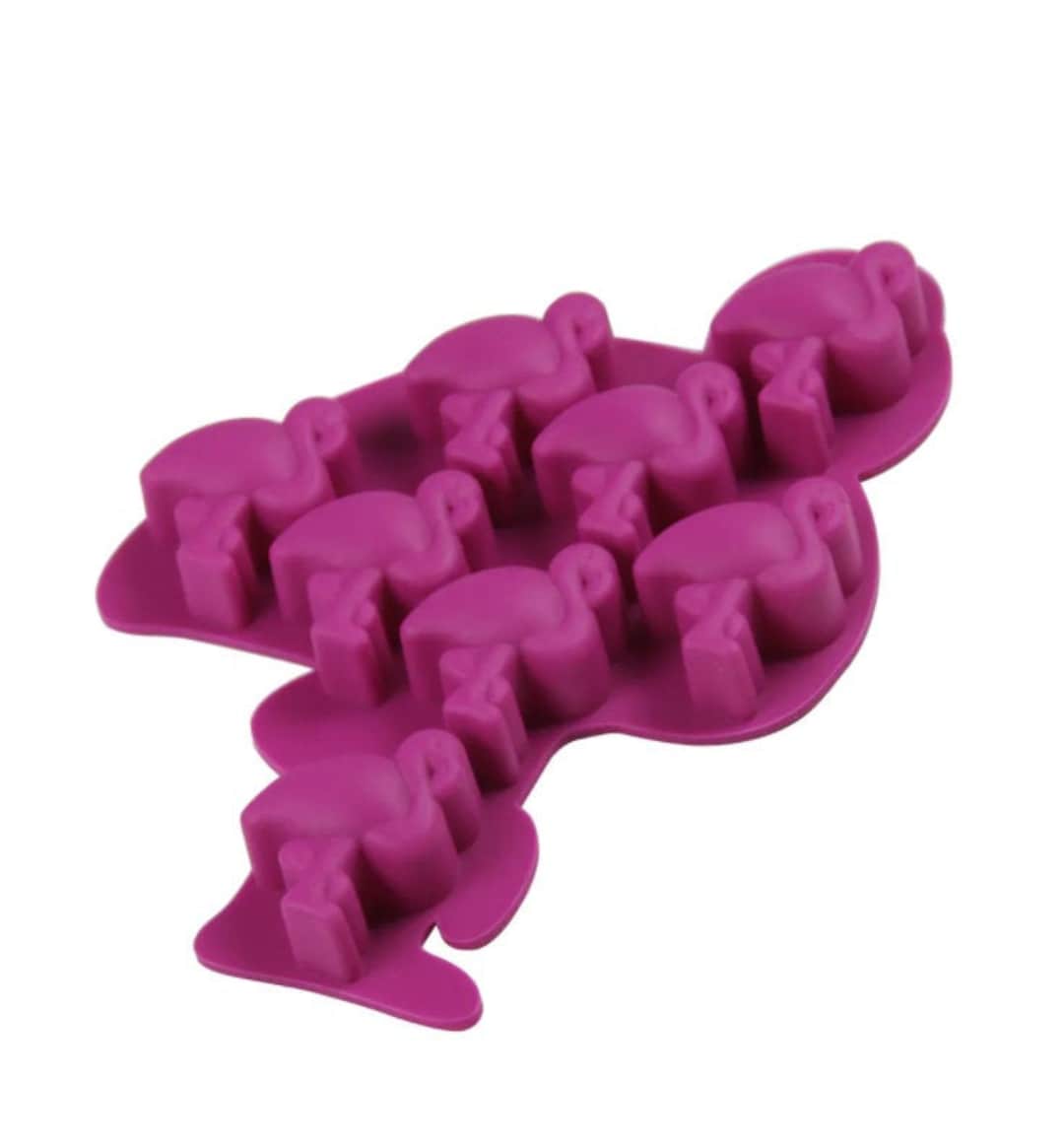 Mini Pink Flamingo Silicon Mold-candy Chocolate Ice Soap Mold-fondant ...