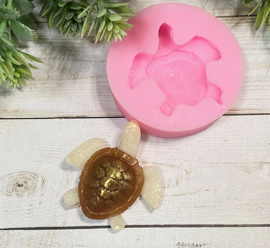 Sea Turtle Mini Silicone Mold-turtle Candy Fondant Mold-tortoise ...