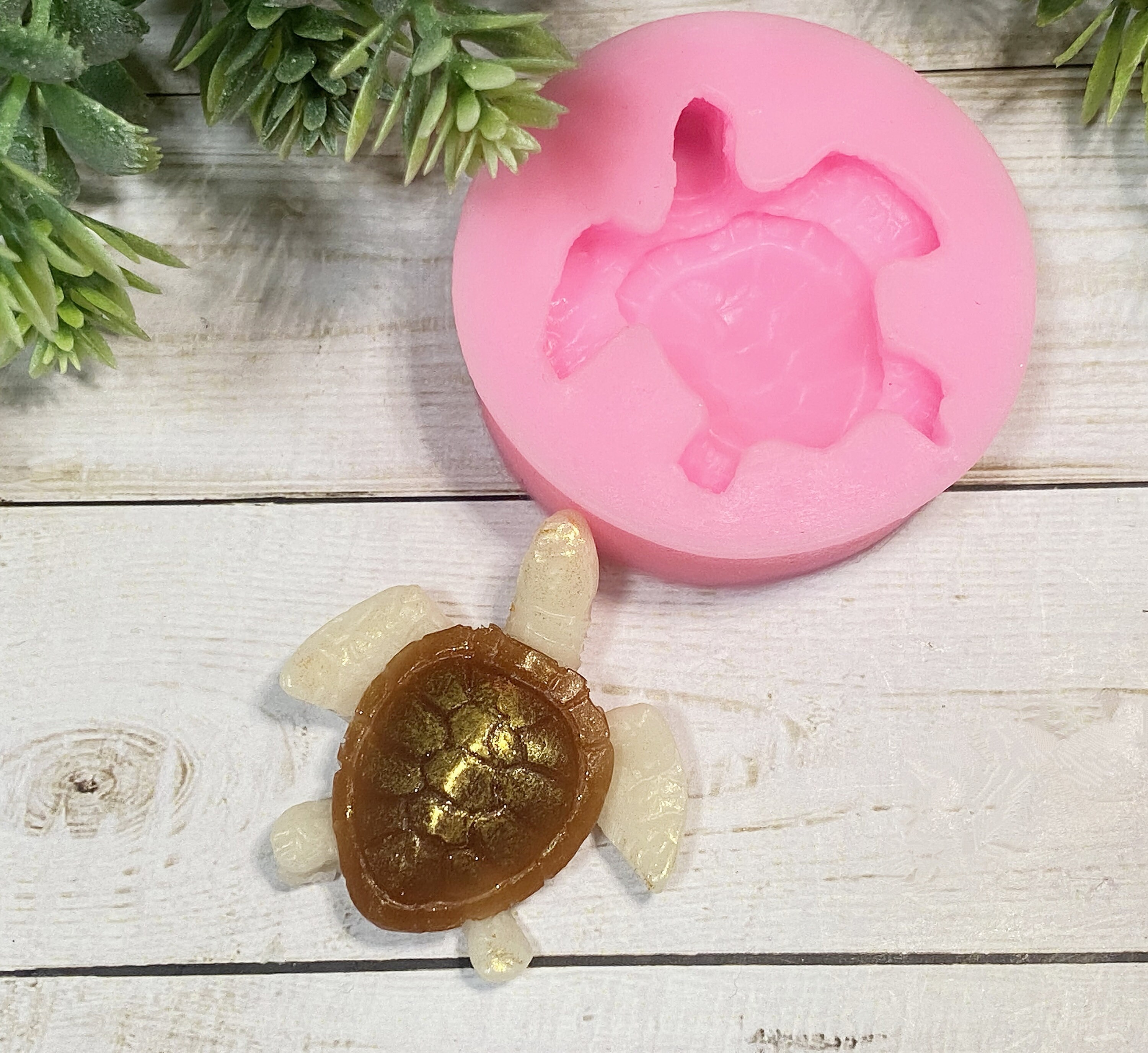 Sea Turtle Mini Silicone Mold-turtle Candy Fondant | Etsy
