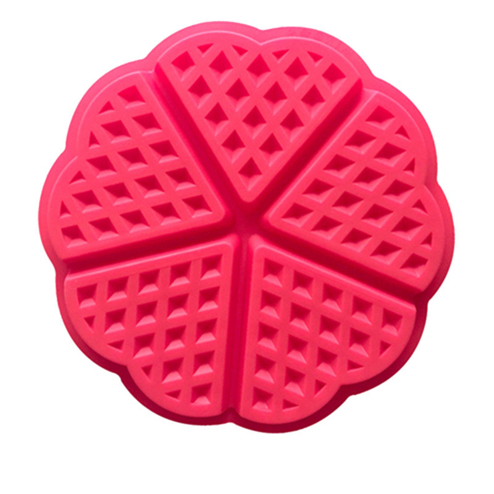 Belgian Waffle Tray Mold Bakeware Silicone Waffle Baking Molds | Etsy