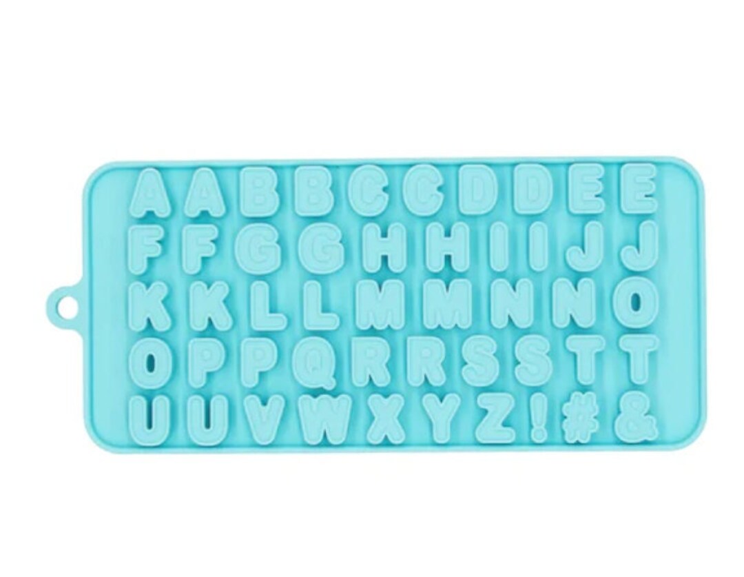 Alphabet Silicone Candy Mold-small Font Mold-cupcake Cake Decoration ...