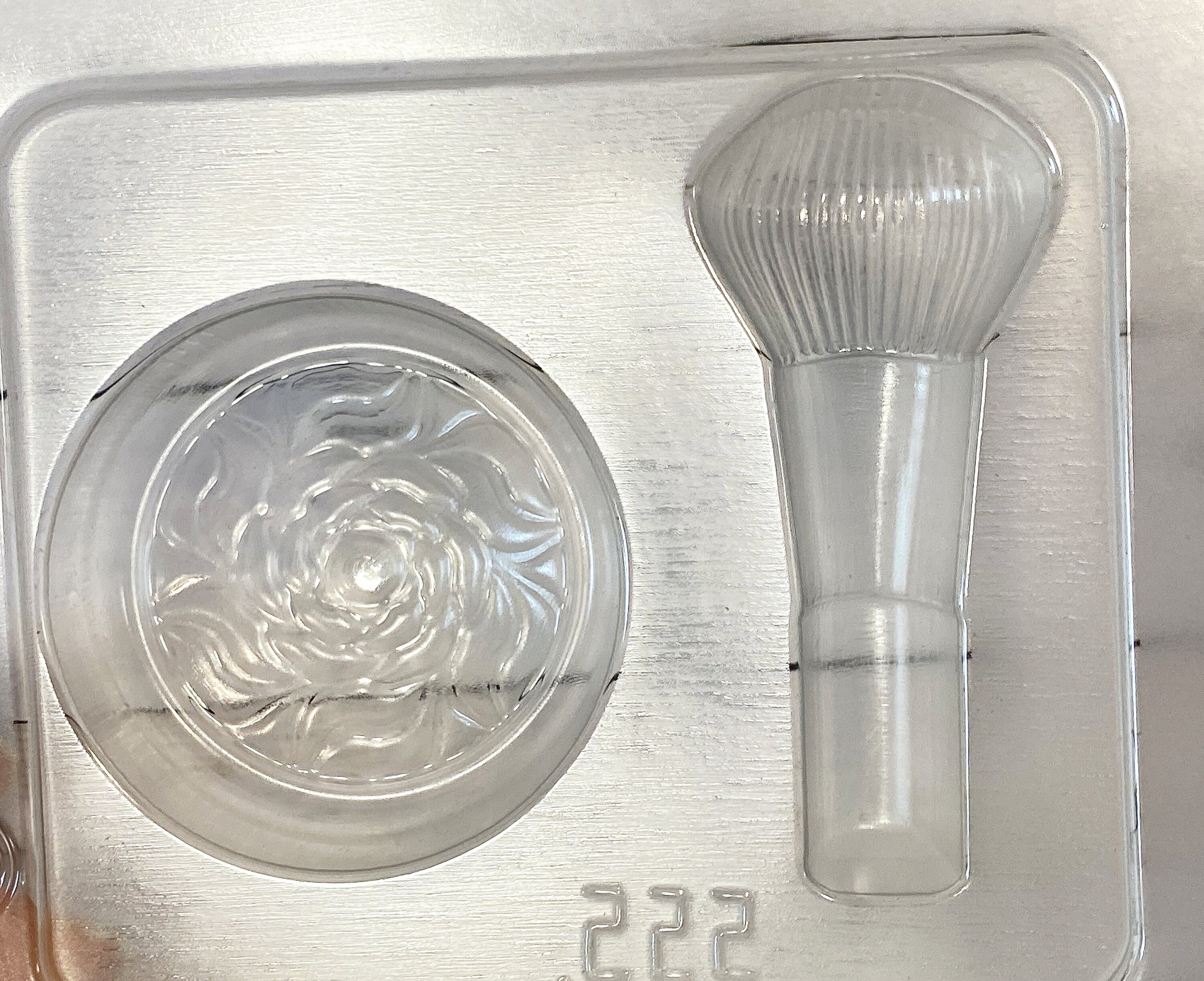 Blush and Brush Plastic Mold-Cosmetic Theme Mold-Beauty Theme | Etsy