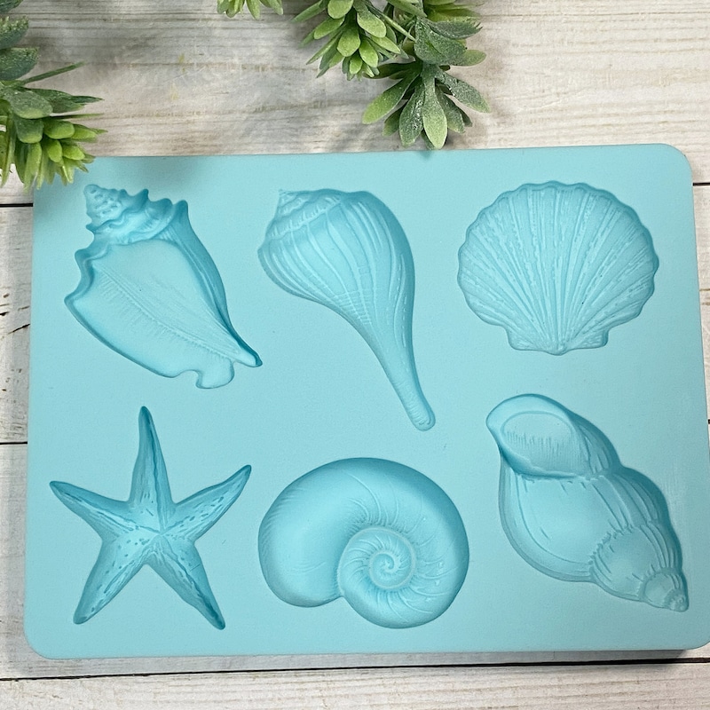 Sea Shell Fondant Mould - Etsy