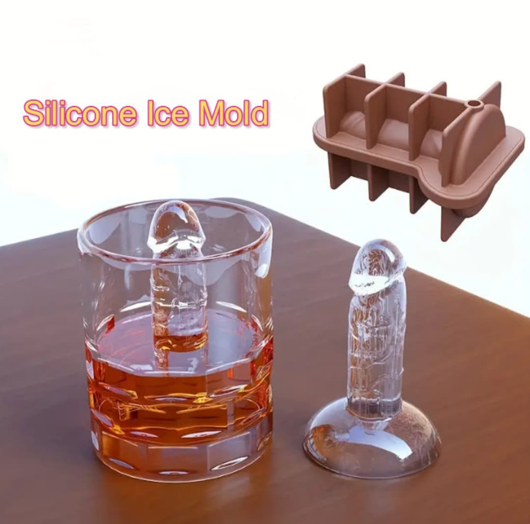 Creative Silicone Penis Ice Tray,funny DIY Household Ice Mold,party ...