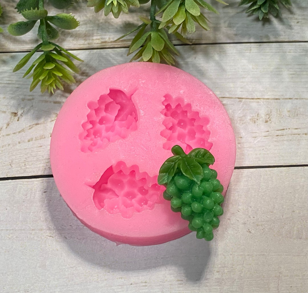 Tiny Grape Silicone Mold: Cake, Jewelry, Polymer Clay Crafting - Etsy