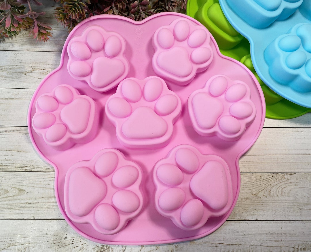 Paws Silicone Mold-dog Paw Mold-cat Paw Mold- Animal Paw Mold-chocolate ...
