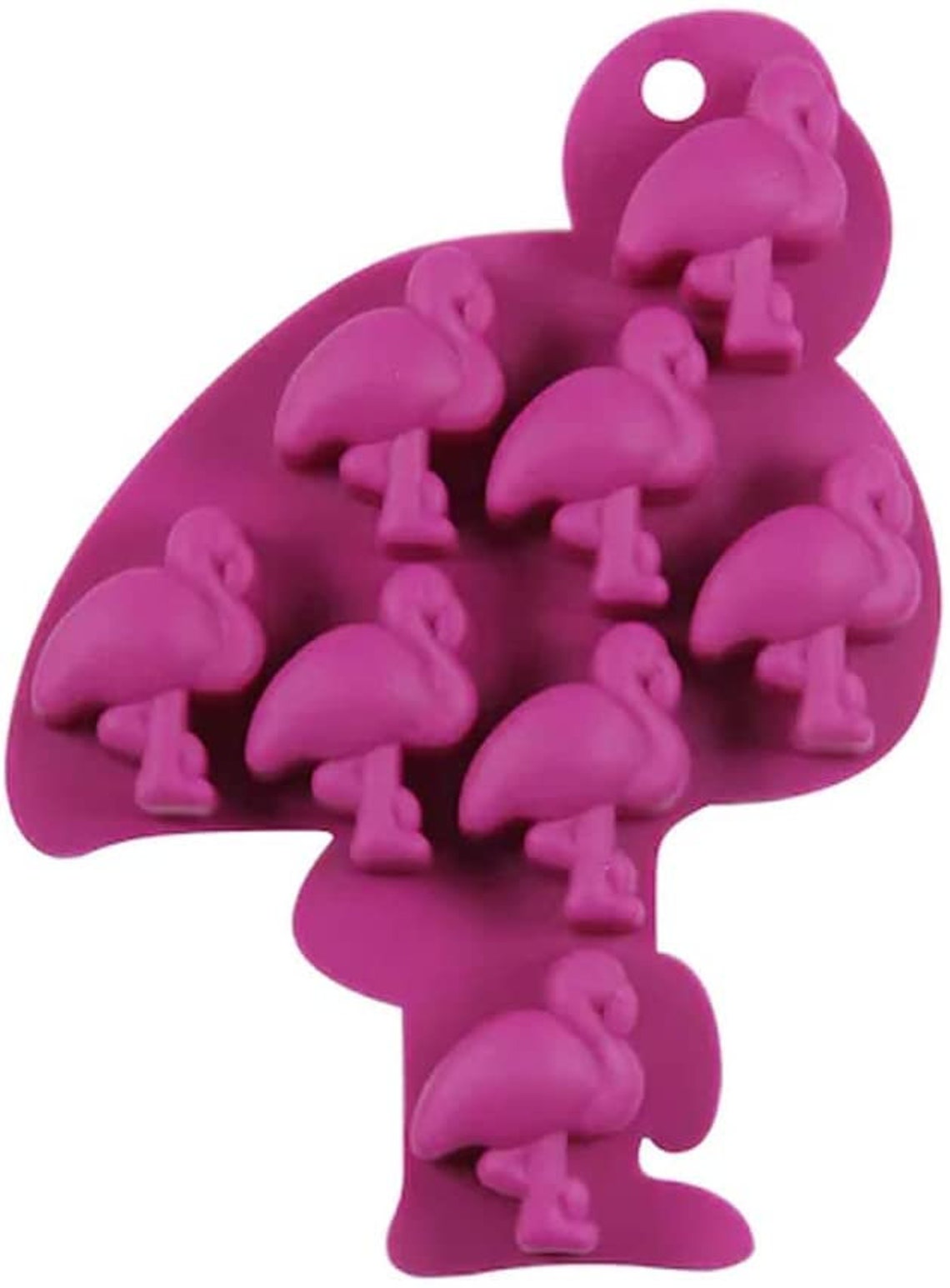 Mini Pink Flamingo Silicon Mold-candy Chocolate Ice Soap Mold-fondant ...