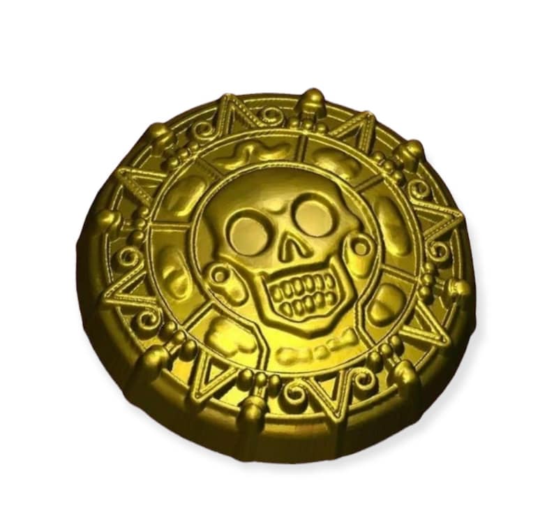 Aztec Coin Plastic Mold-aztec Hoe Mold-pirate Coin Pirate - Etsy