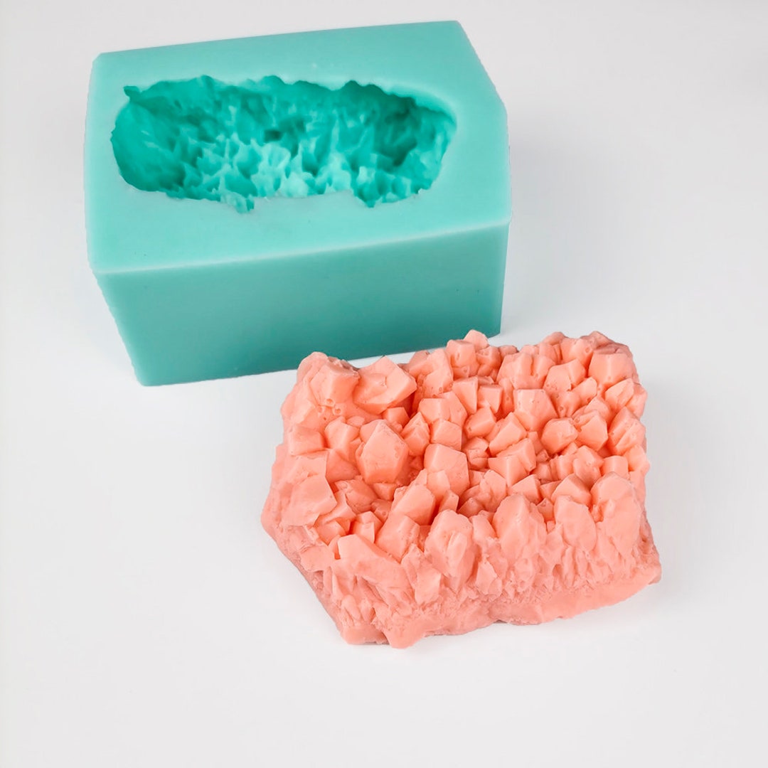 Ice Cubes Mold-crystal Stone Silicone Mold-fondant Mold-soap Mold ...