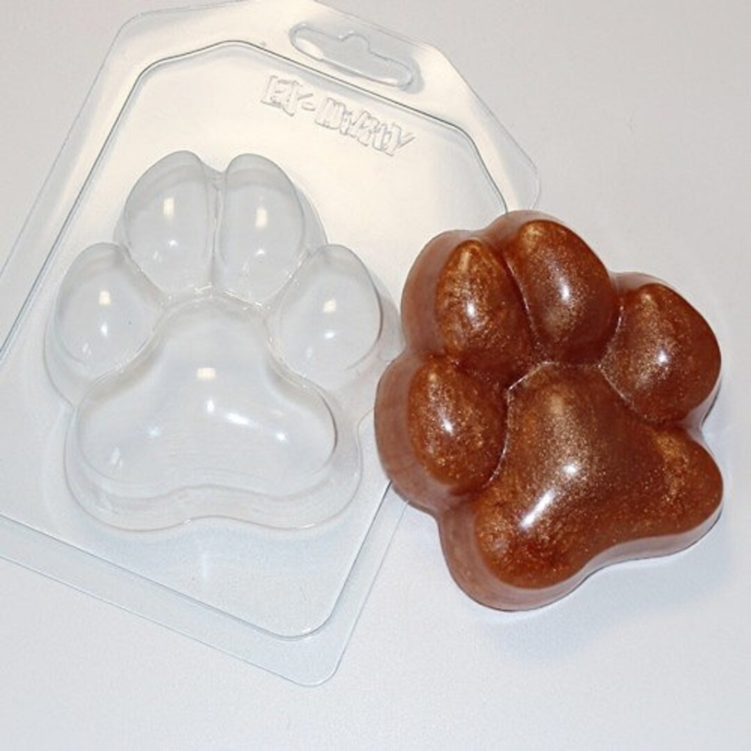 Paw Plastic Mold-dog Paw Mold-big Paw Mold-chocolate Candle - Etsy