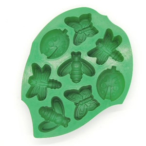 Insects Silicone Mold-bugs Mold-bee Butterfly Dragonfly Ladybug Mold ...