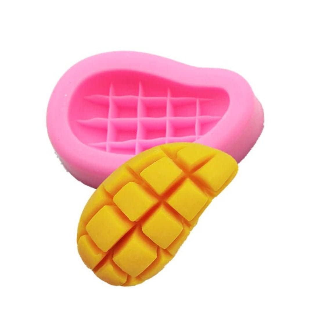 Mango Silicone Mold-fruit Mold-indian Mango-candle Mold-polymer Clay ...