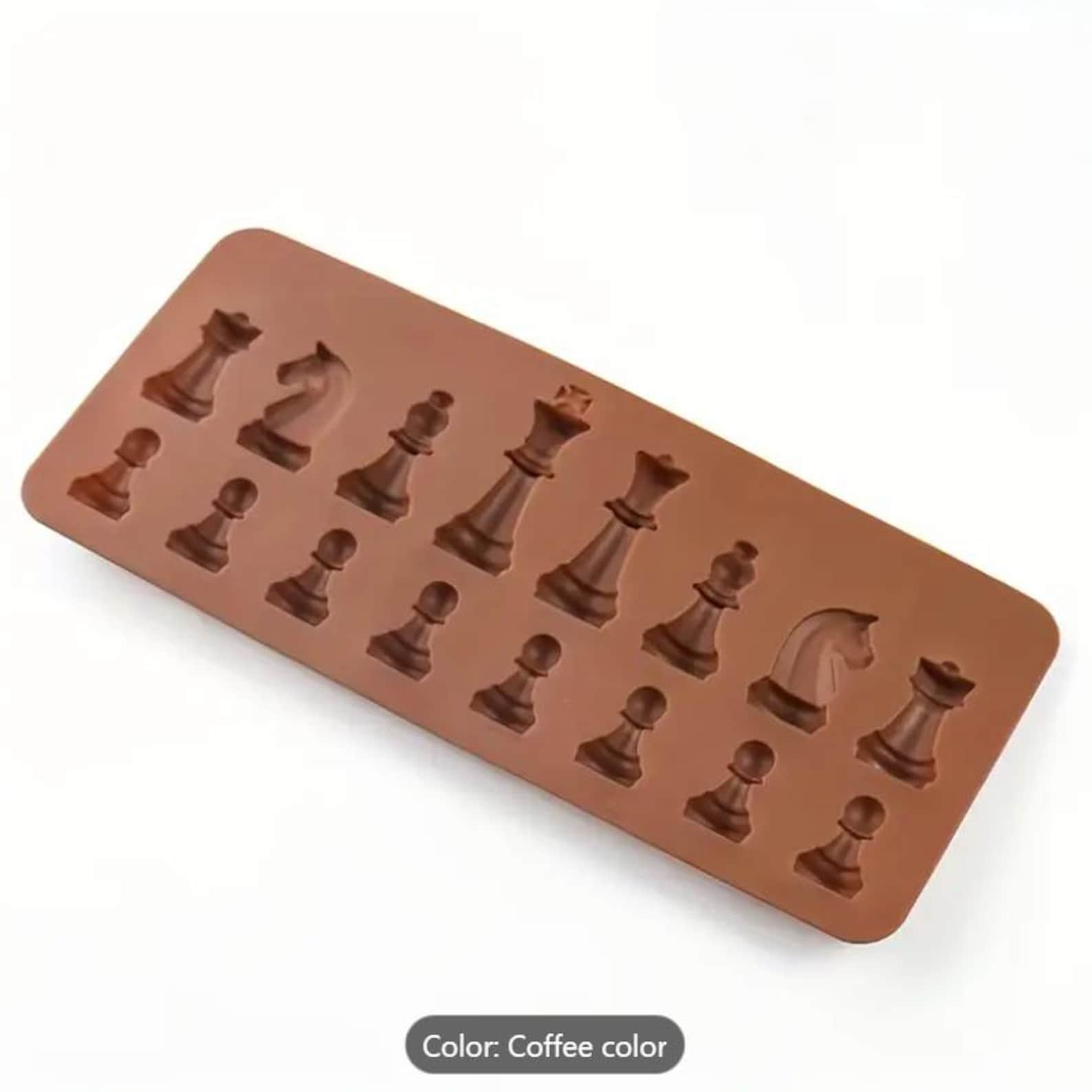 Chess Shaped Silicone Molds: Chocolate, Ice, Cake Décor Qty 1 - Etsy