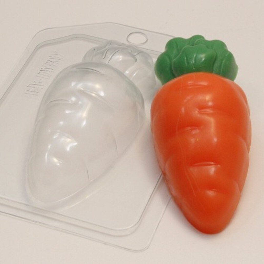 Carrot Plastic Mold-vegetable Mold-food Theme Mold-craft Mold-chocolate ...