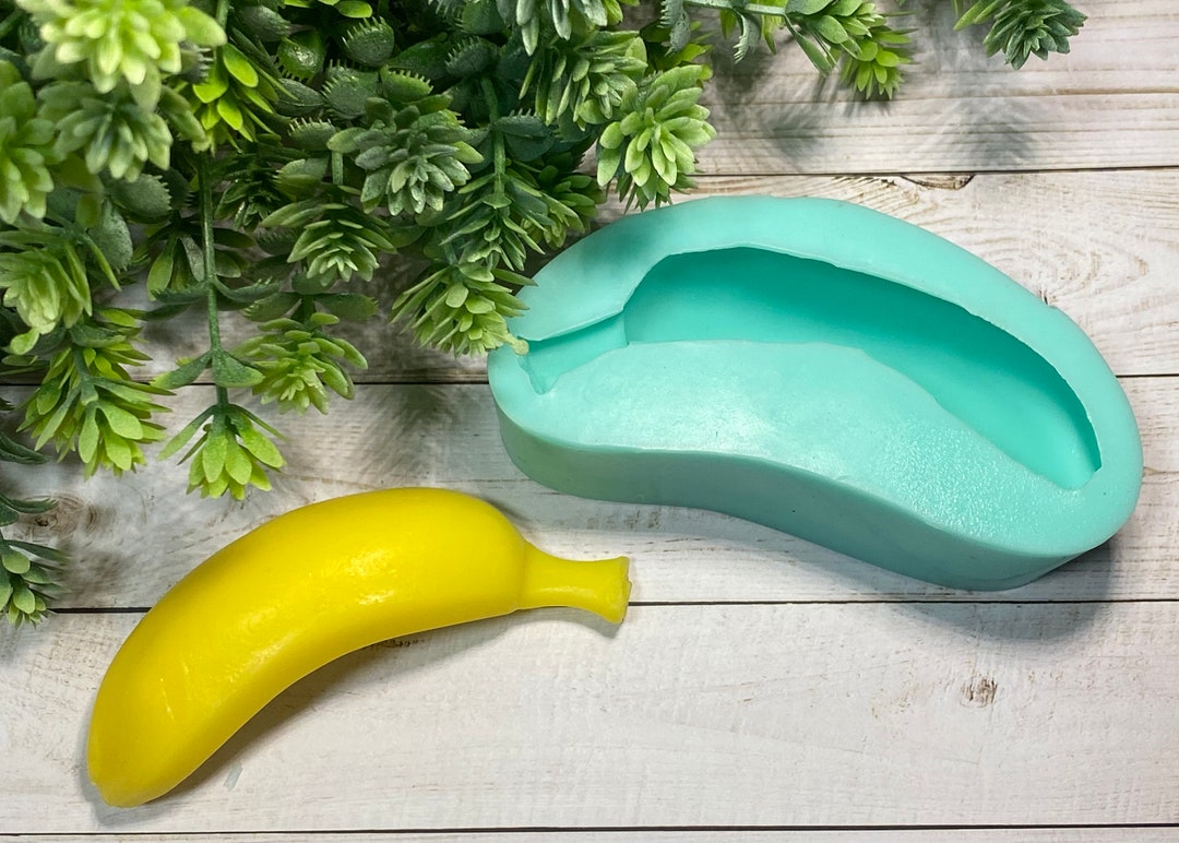 Banana Silicone Mold-banana Shape Small Mold-food Mold-chocolate Mold ...