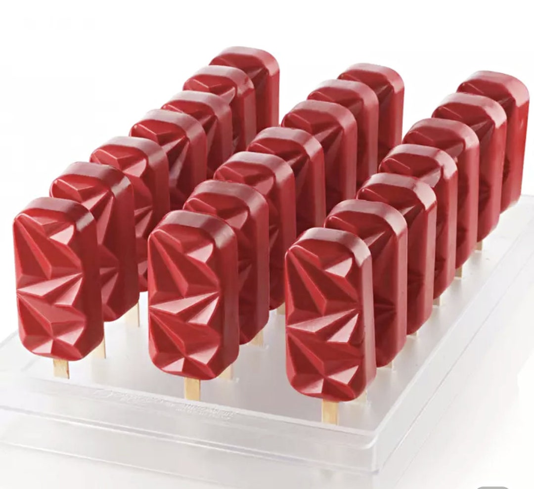 Gem Cakesicle Mold: Asymmetrical Silicone Ice Pop Mold - Etsy