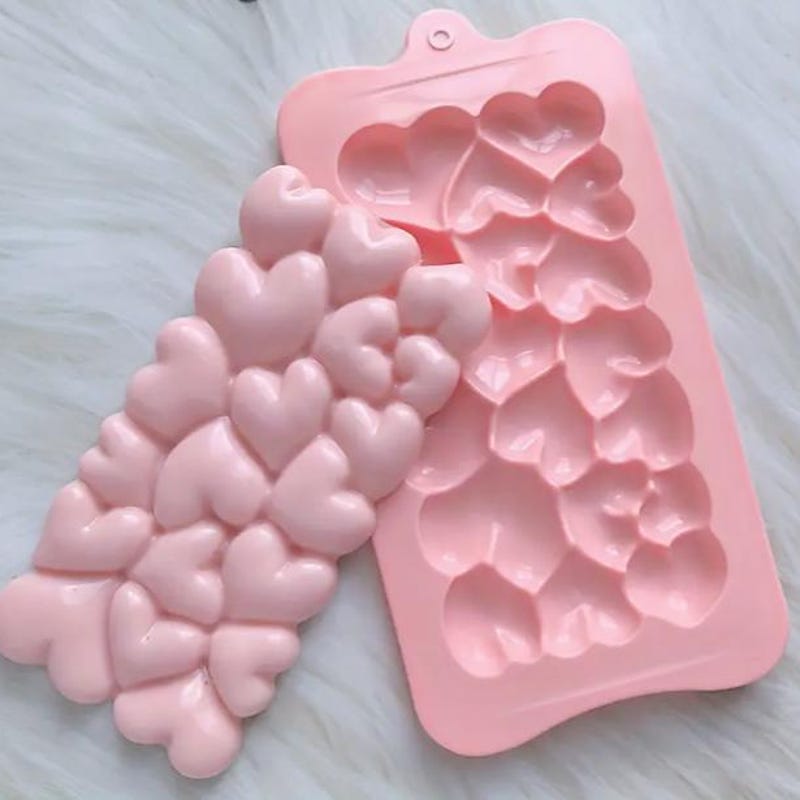 Silicone Cake Heart Shaped Molds - Etsy