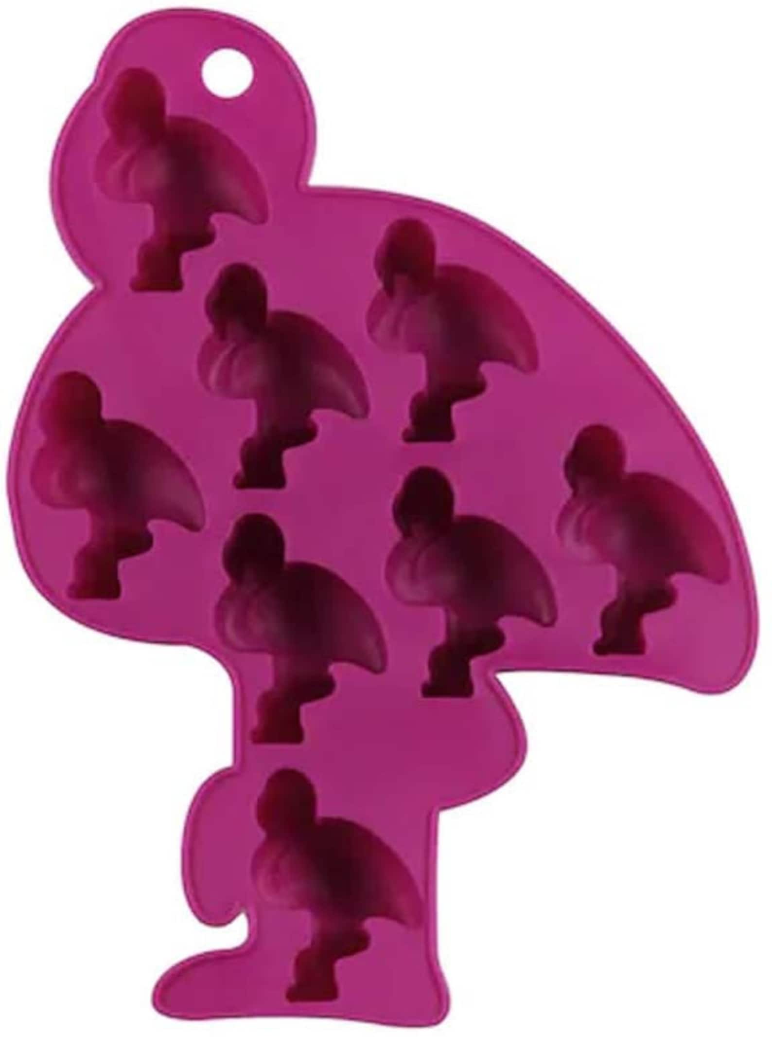 Mini Pink Flamingo Silicon Mold-candy Chocolate Ice Soap Mold-fondant ...