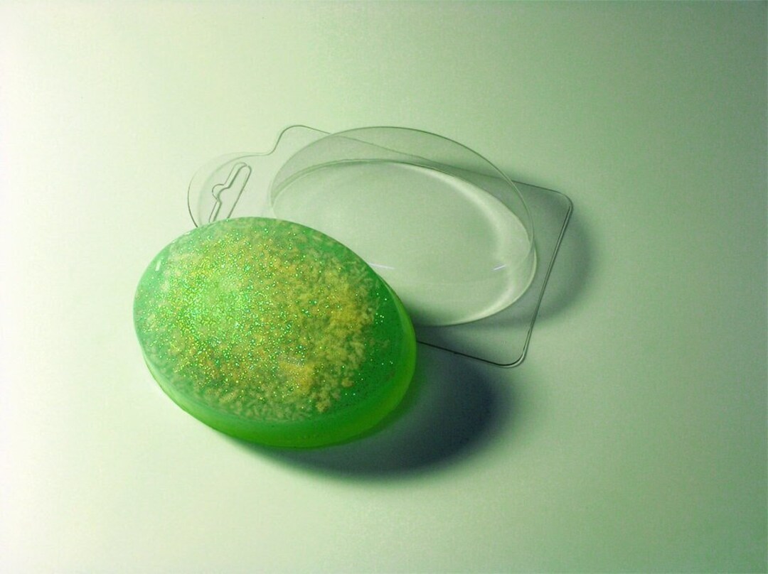 Oval Shaped Plastic Mold-soap Mold-bath Bomb Mold-chocolate Mold-candle ...