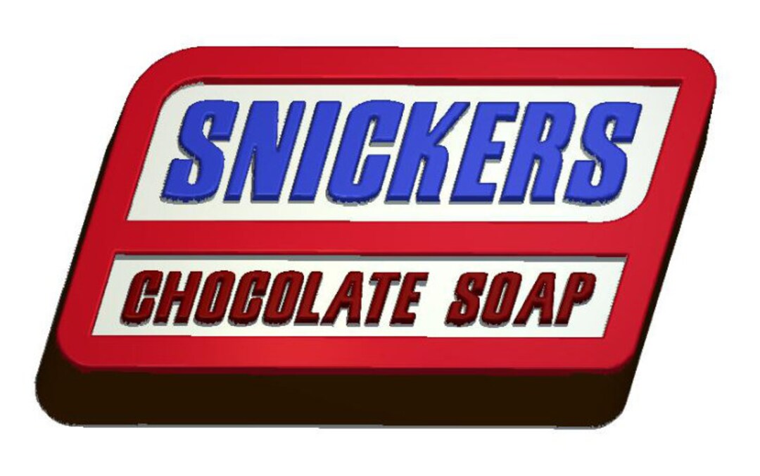 Snickers Chocolate Soap Mold-plastic Mold-snickers Bar Mold-sweetness ...