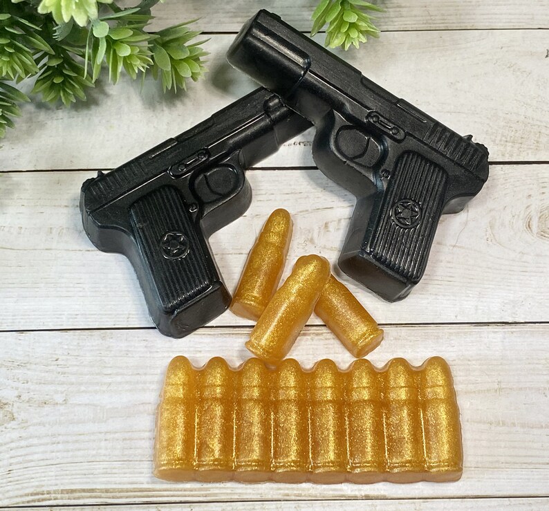 Mini Guns with Bullets Plastic Mold-DIY Mold-Chocolate - Etsy.de