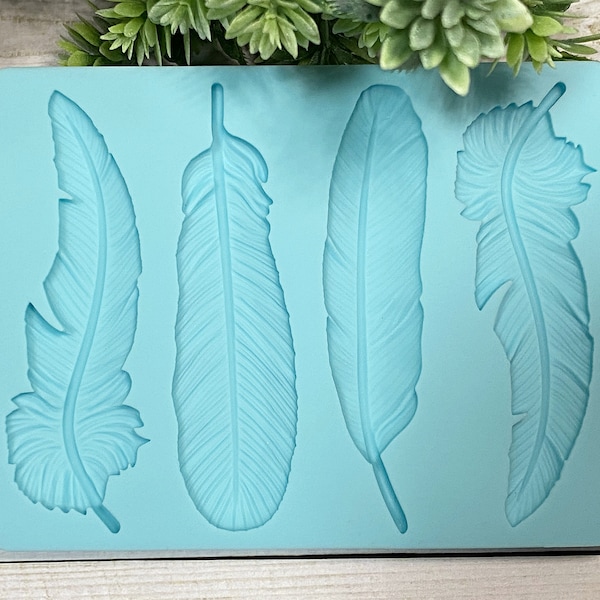 Feather Silicone Mold - Etsy