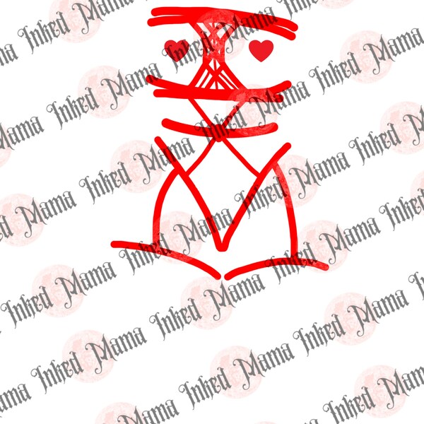 Shibari Rope Svg - Etsy Canada