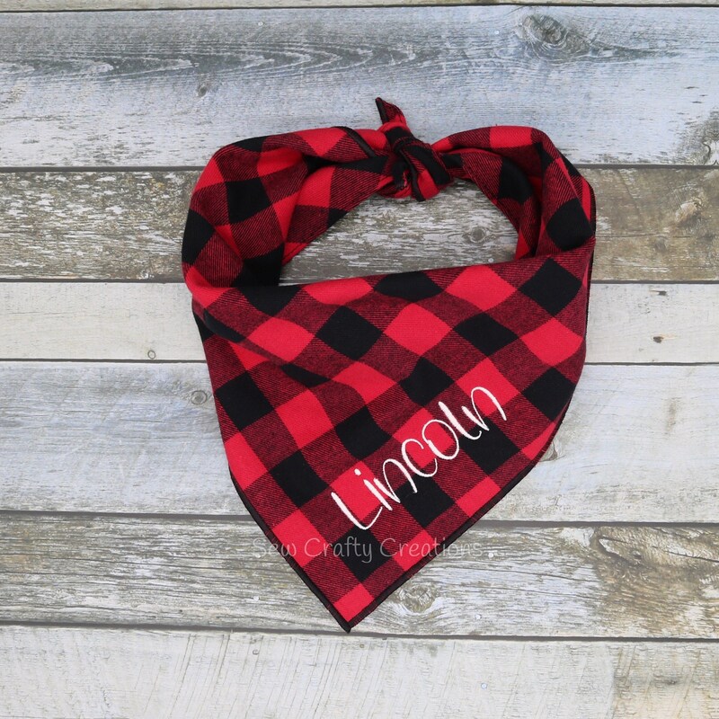 Embroidered Bandana - Etsy