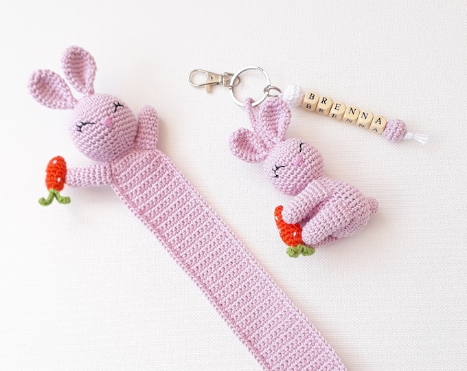 Crochet Bookmark Rabbit Bookmark Amigurumi Rabbit Bookmark - Etsy