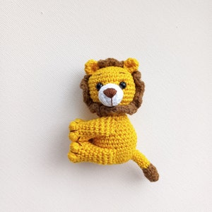 Crochet Pattern PDF / Crochet Lion Keychain Pattern / Crochet Pattern ...