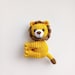 Crochet Pattern PDF / Crochet Lion Keychain Pattern / Crochet Pattern ...