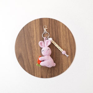 Crochet Bookmark, Rabbit Bookmark, Amigurumi Rabbit Bookmark, Animal ...