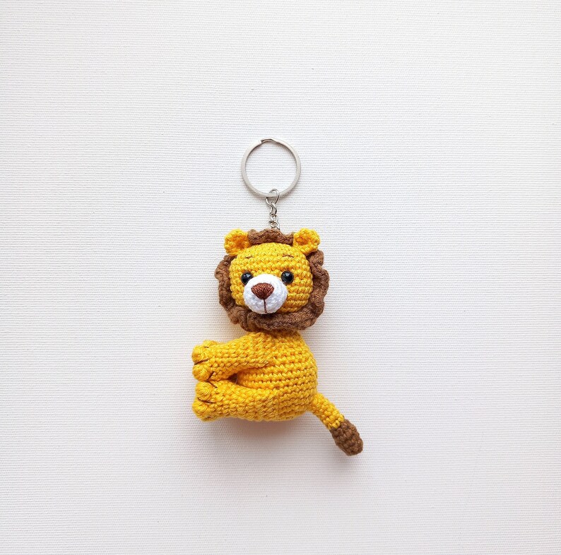 Crochet Pattern PDF / Crochet Lion Keychain Pattern / Crochet - Etsy