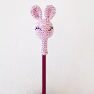 Crochet Bookmark, Rabbit Bookmark, Amigurumi Rabbit Bookmark, Animal ...