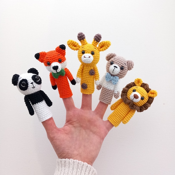 Finger Family Finger Puppets - Etsy