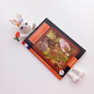 Crochet Pattern PDF / Crochet Rabbit Bookmark Pattern / Crochet Bunny ...