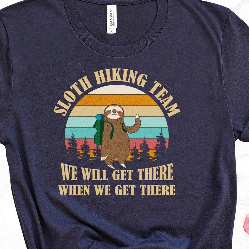 Sloth Hiking Team - Etsy