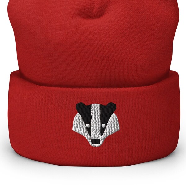 Badger Hat - Etsy