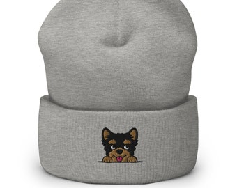 Yorkie Beanie Hat - Etsy