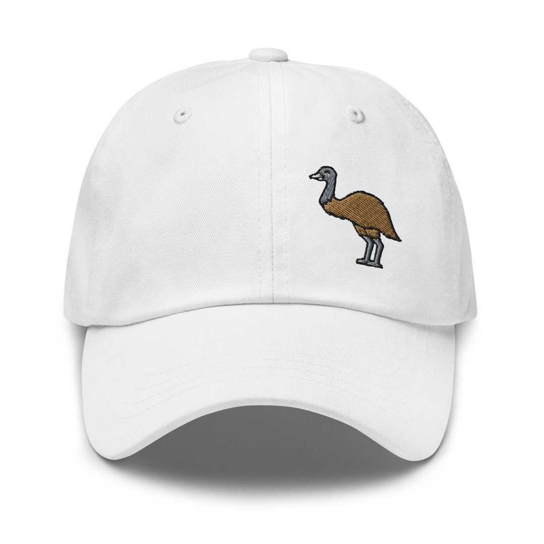 Emu Bird Embroidered Hat, Emu Hat, Men Women Nature Wildlife Baseball ...