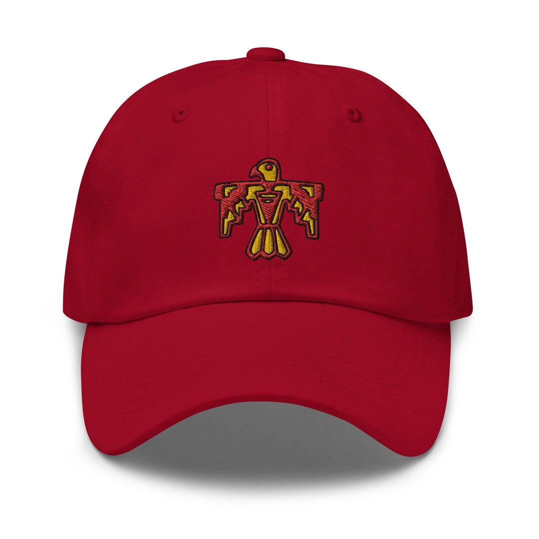 Embroidered Thunderbird Dad Hat: Anishinaabe Flag Unisex Baseball Cap ...