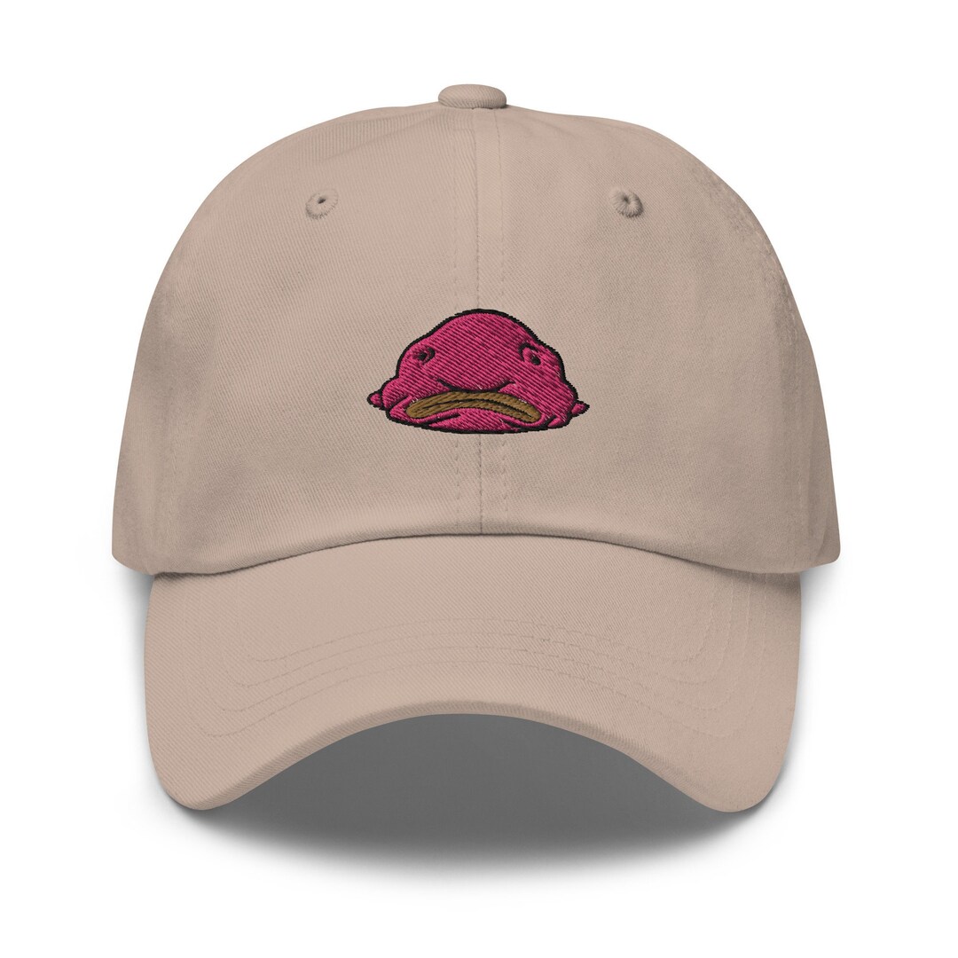 Funny Blobfish Embroidered Dad Hat - Unisex Baseball Cap - Etsy